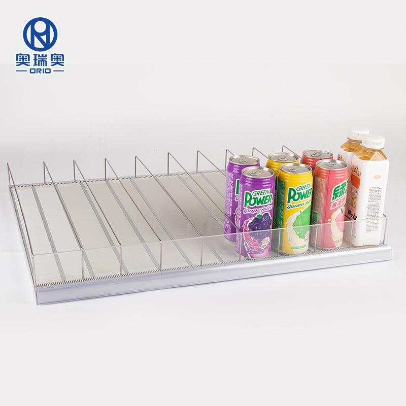 China Customized shelf display racks for refrigerator system adjustable ...