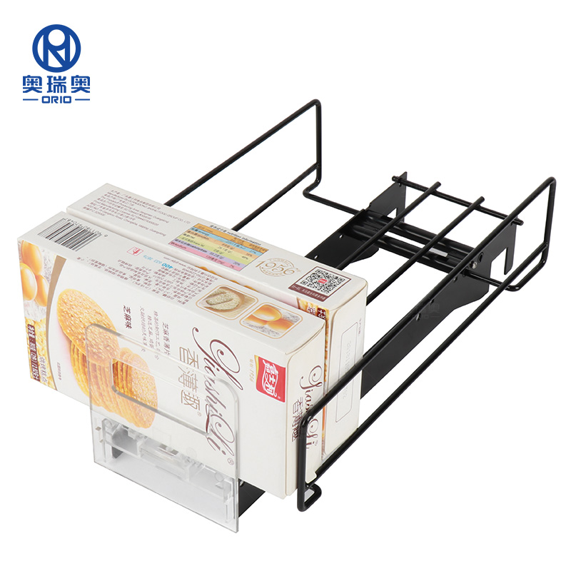 China Width Adjustable Spring Loaded Shelf Trays Pushing System Drink ...
