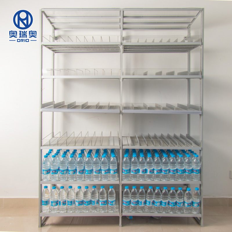 China Easy Adjustable Display Shelf Racks With Pusher System Large ...