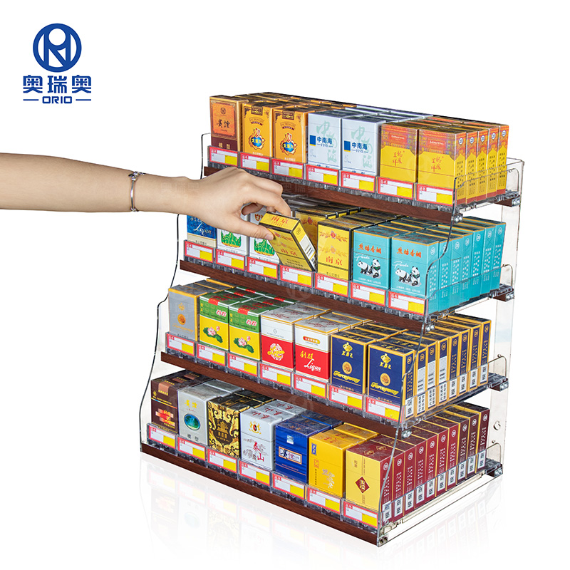 China High Quality Cigarette Display Rack - Small Display Case ...